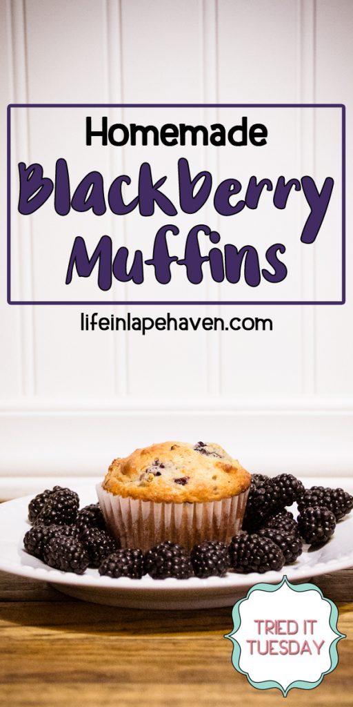 Tried It Tuesday: Homemade Blackberry Muffins - Life in Lape Haven