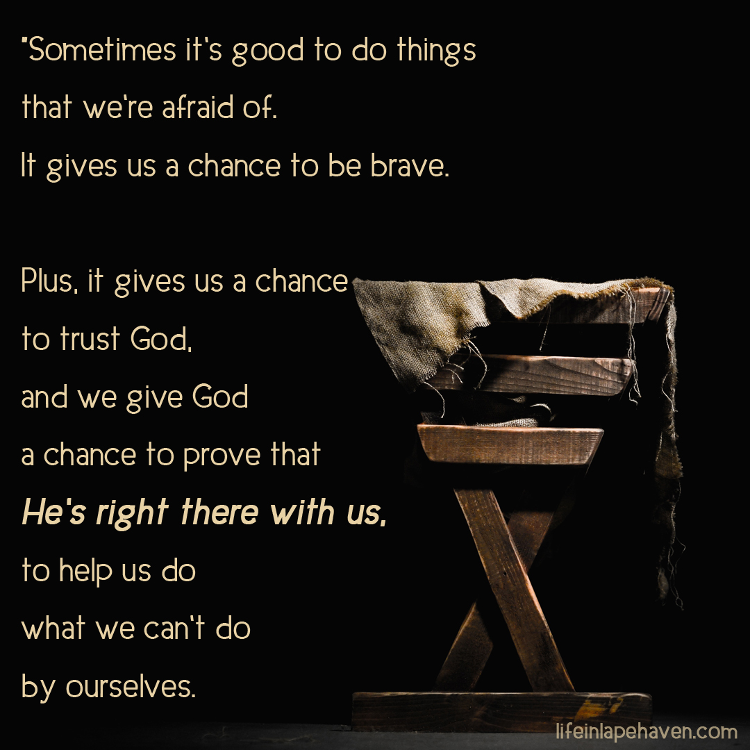 The Courage in God With Us - Life in Lape Haven